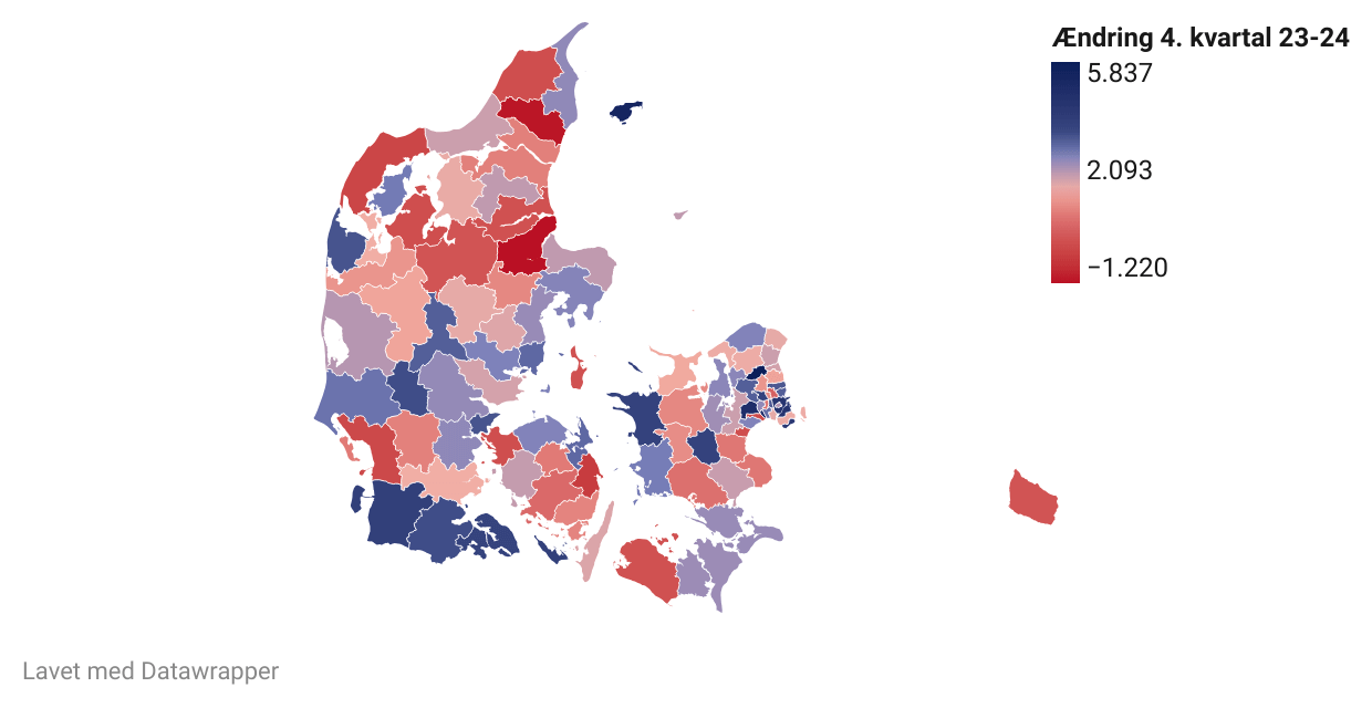 Antallet af kommuner med lav likviditet rasler ned - NB Økonomi