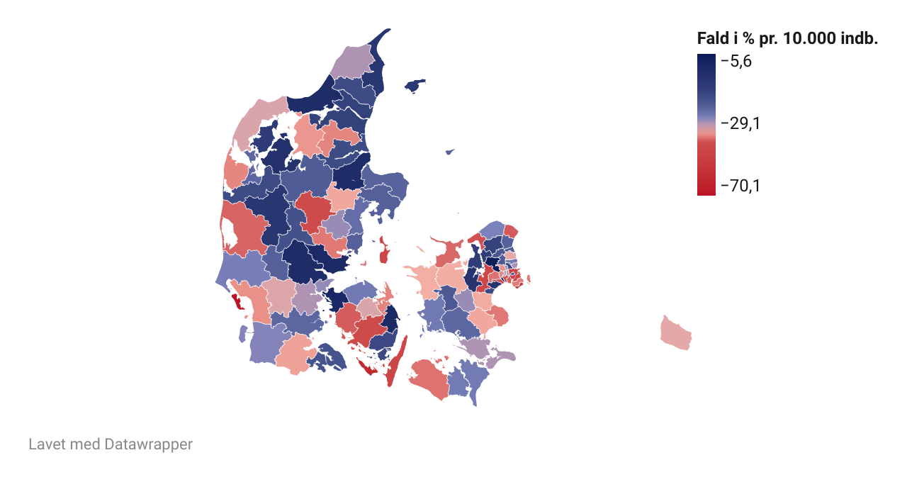 Antallet af kontanthjælpsmodtagere er raslet ned - men stor forskel på landsplan - NB Økonomi