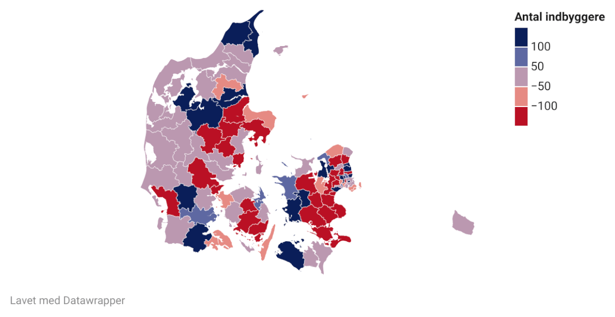 Her ligger folketallet allerede højere end Indenrigsministeriets statsgaranti - NB Økonomi